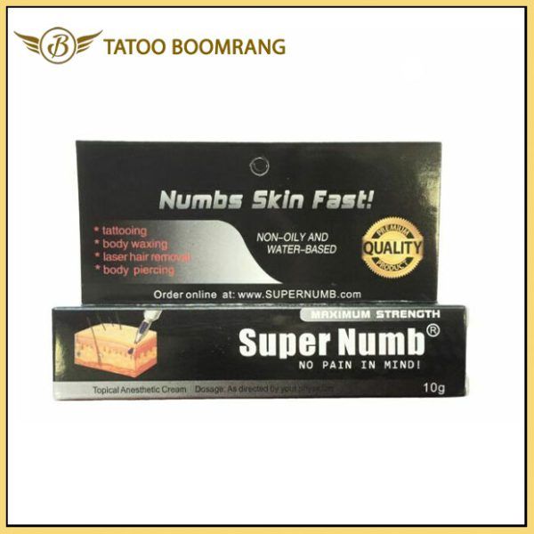 بی حسی تاتو سوپر نامب (super numb) - تتو بومرنگ