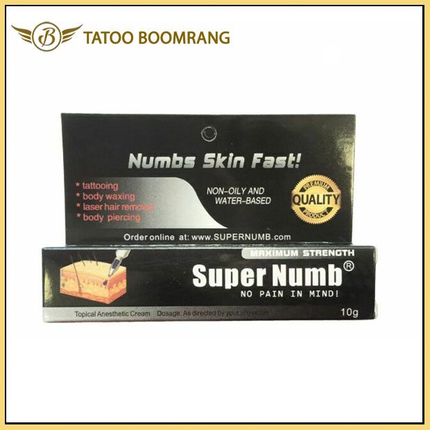 بی حسی تاتو سوپر نامب (super numb) - تتو بومرنگ